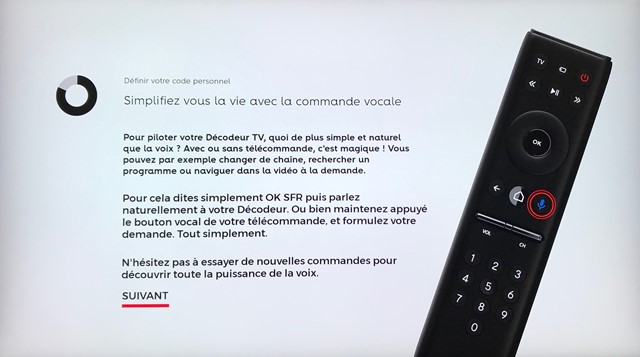 Le parcours de commande de la SFR Box 8 Xpérience - Génération Câble
