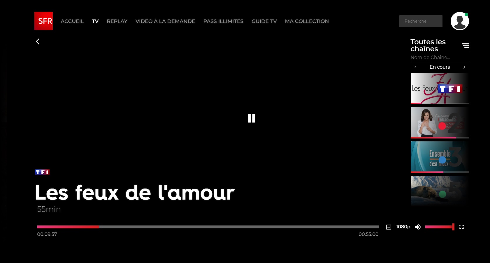 SFR lance (enfin) son site de streaming TV - Génération Câble